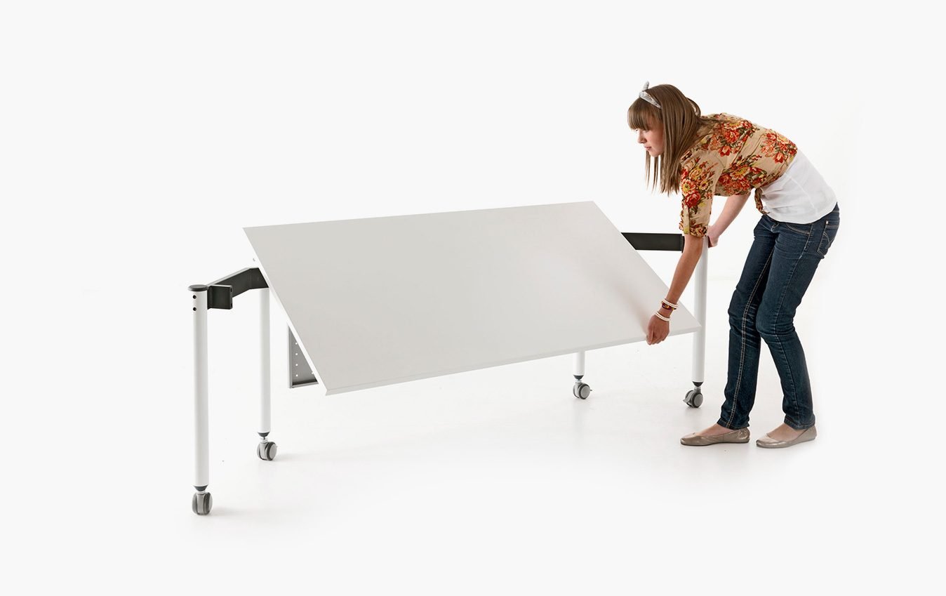 Kite® | Folding Office Tables, Easy To Move, Nest & Store | Muzo