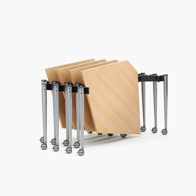 Kite® | Folding Office Tables, Easy To Move, Nest & Store | Muzo