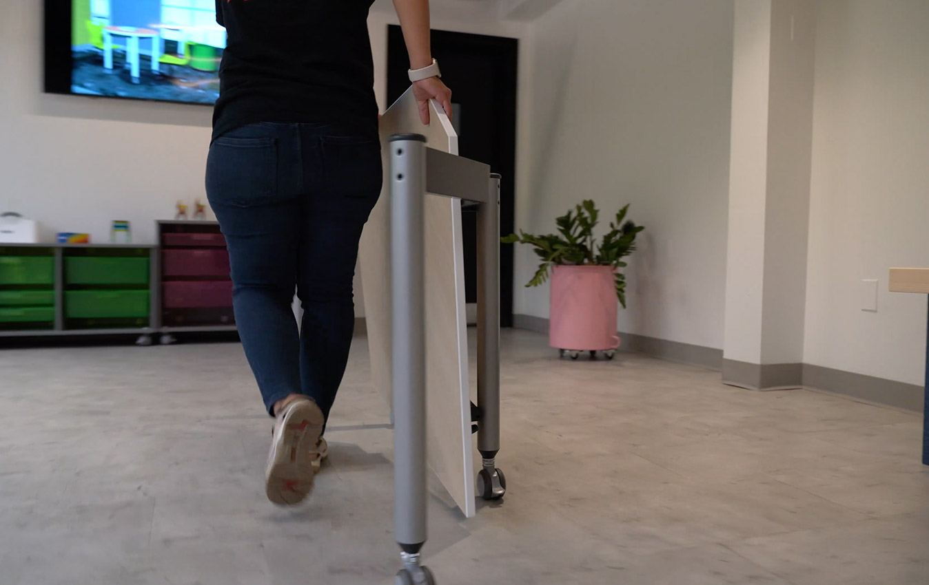 Kite® | Folding Office Tables, Easy To Move, Nest & Store | Muzo