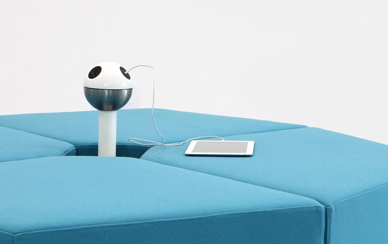 Powerball | Standing Charging Station With USB & USB-C | Muzo