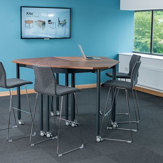 Tall Kite | Portable, Folding, Stand & Meet Table | Muzo