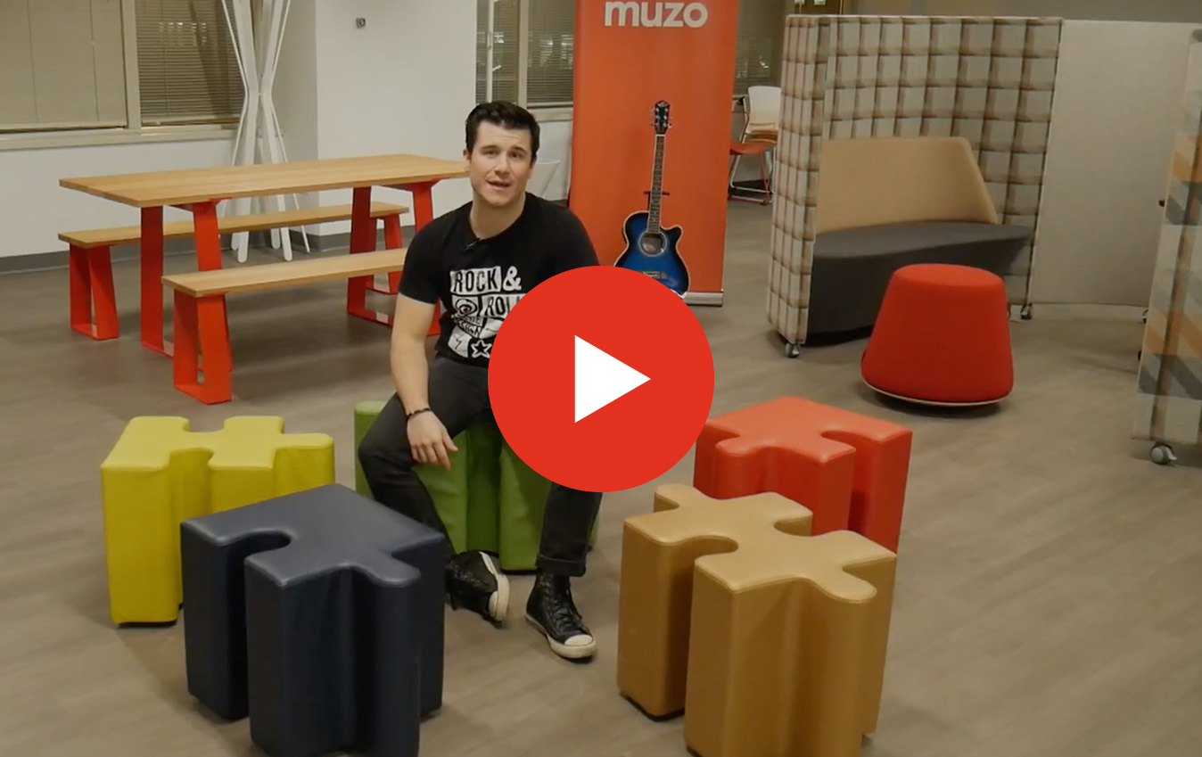 Puzzle Seating | Colorful, Fun, Safe & Stimulating Seating | Muzo