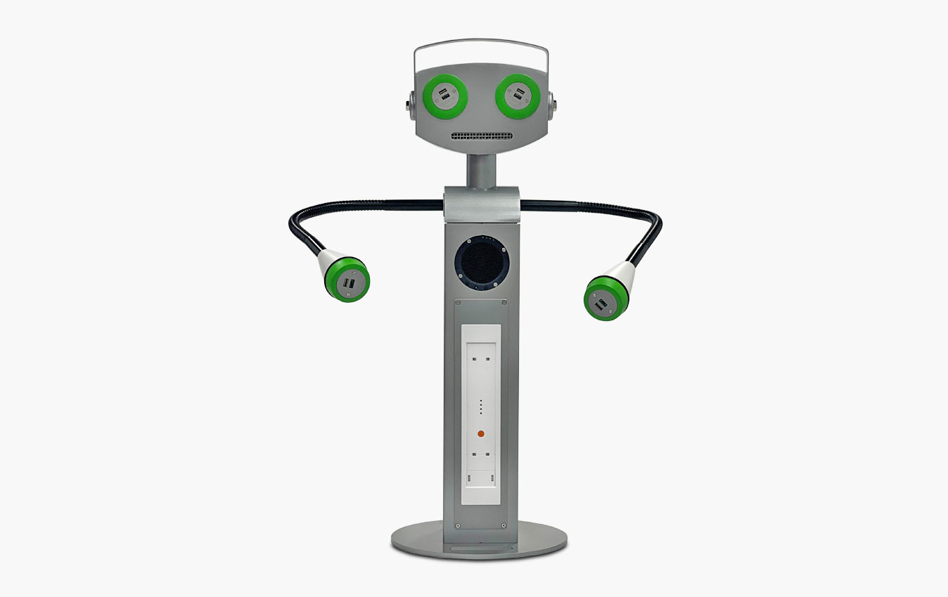 Juice Bot® | Standing Charging Station With USB & USB-C | Muzo