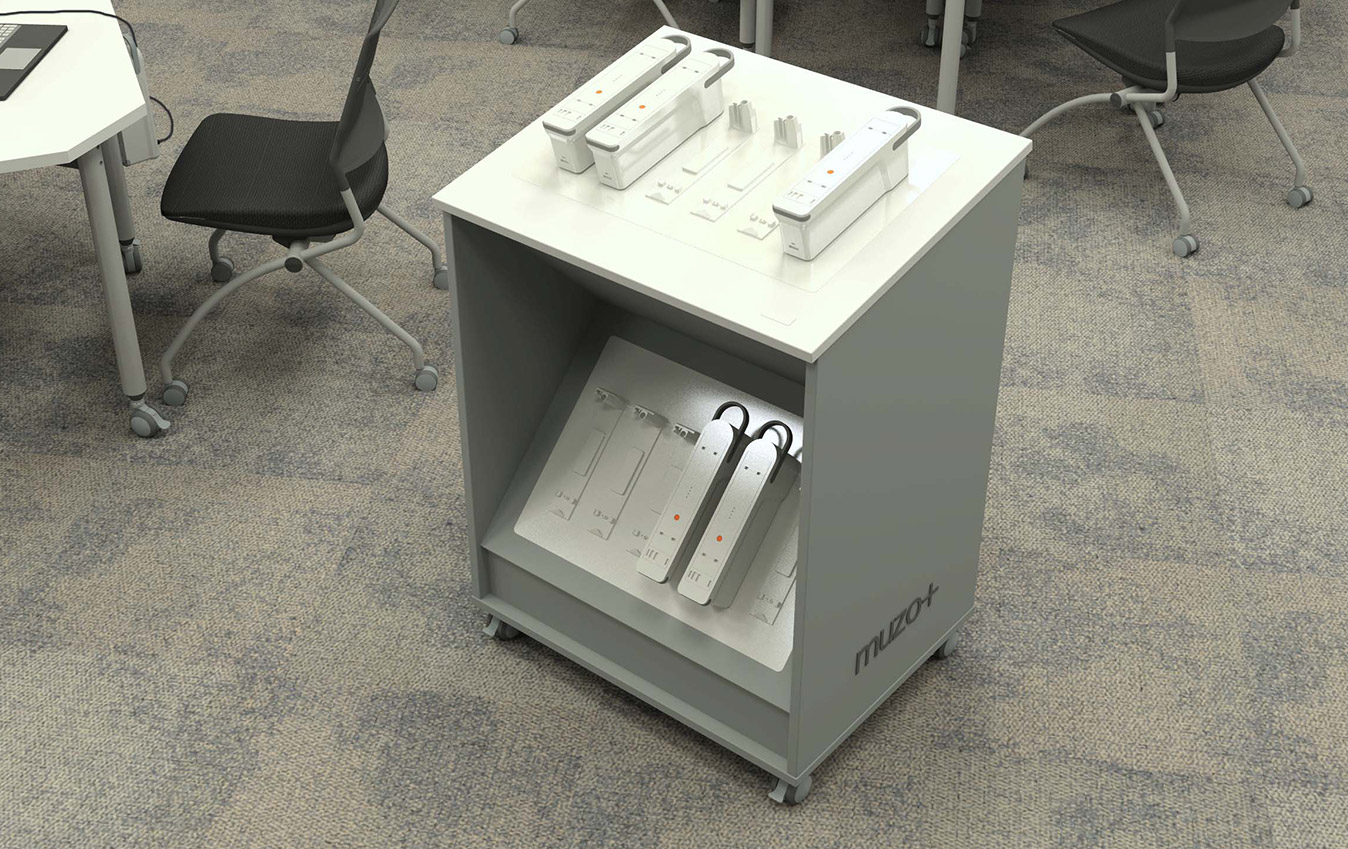 ReCharge | Standing Charging Station With USB & USB-C | Muzo