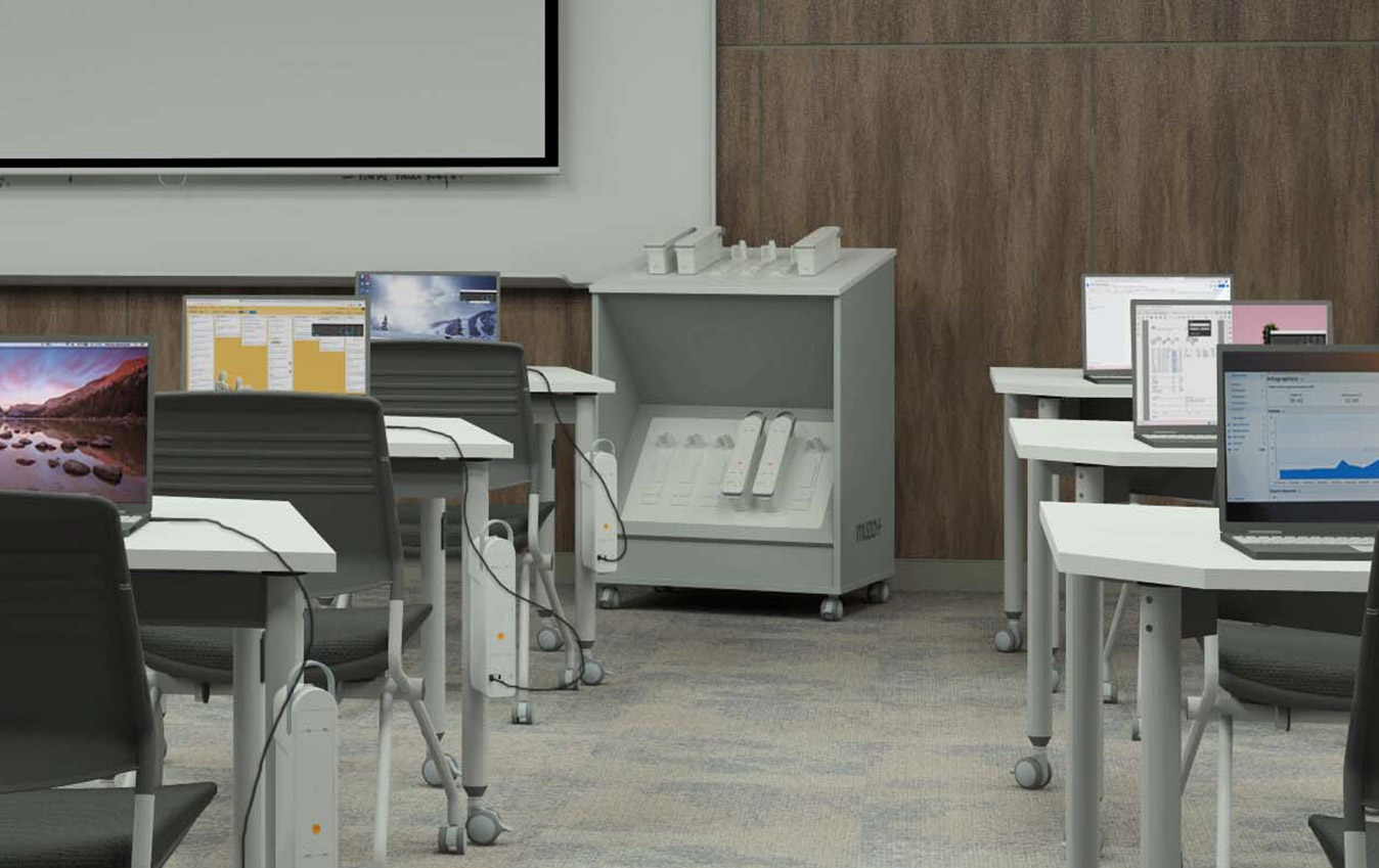 ReCharge | Standing Charging Station With USB & USB-C | Muzo