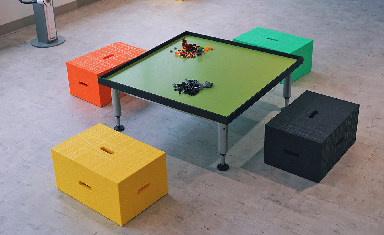 Versatilis Bot Builder | A Dynamic, Mobile Floor Table System | Muzo